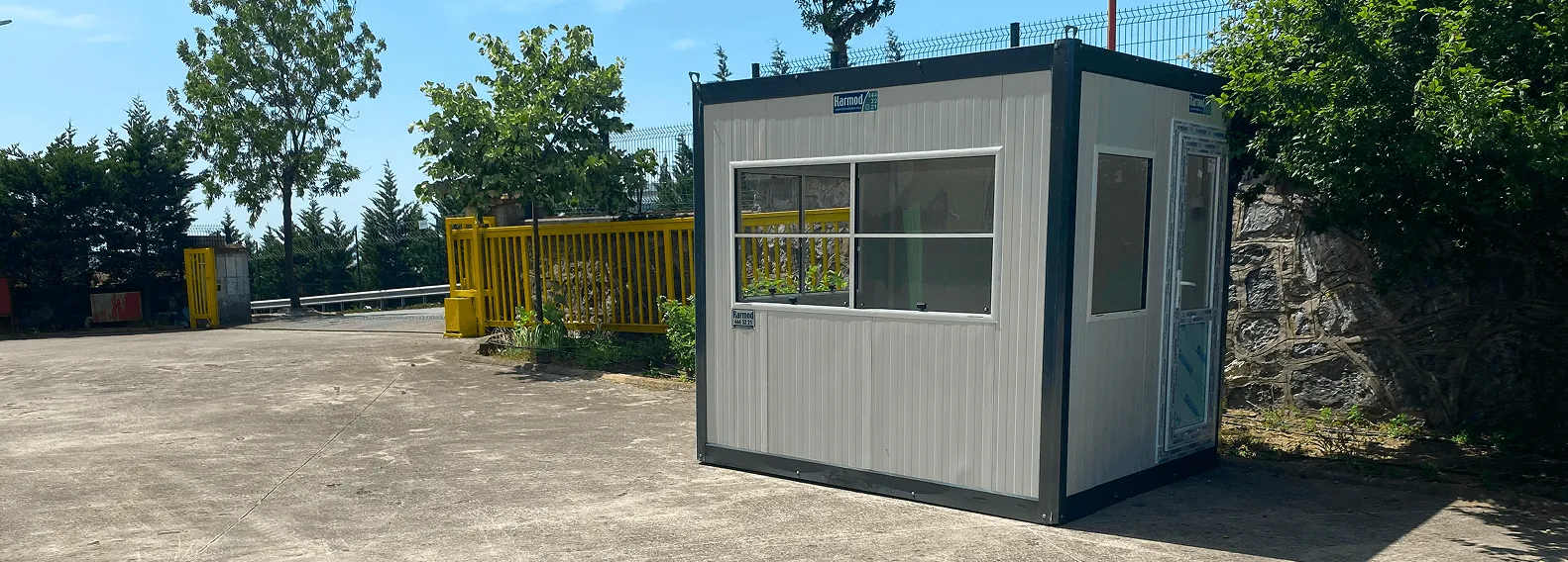 School Security Booth – School Safety & Guard Booths | Karmod Cabin